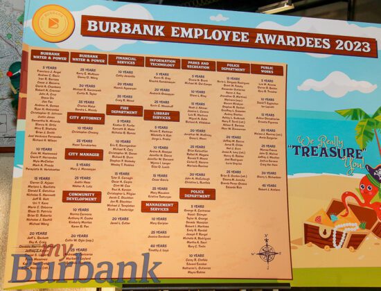 City of Burbank Employees Celebrate Career Milestones - myBurbank