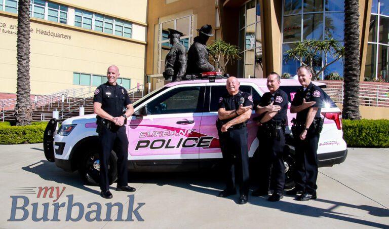 Pink Police Cruiser Unveiled for Breast Cancer Awareness - myBurbank