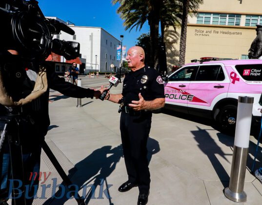 Pink Police Cruiser Unveiled for Breast Cancer Awareness - myBurbank