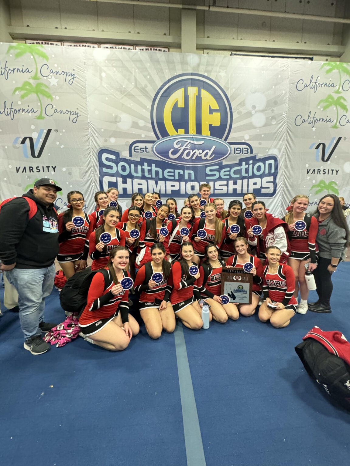 Burroughs Cheer Finishes Second in CIF - myBurbank