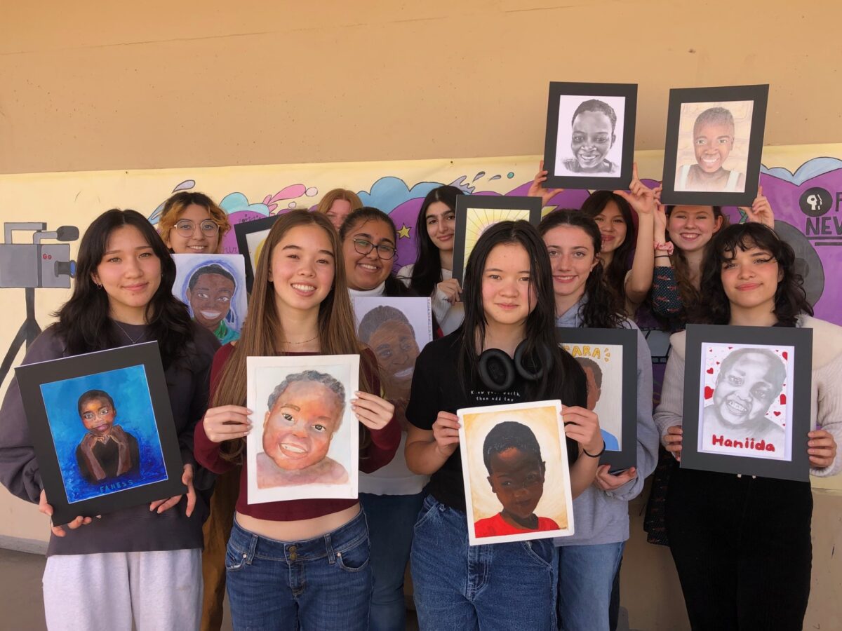 John Burroughs High School's Portraits of Kindness Program Creates ...