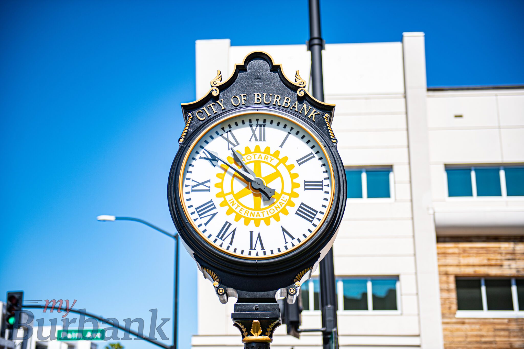 New Clock Adorns Burbank's Centennial Park - myBurbank