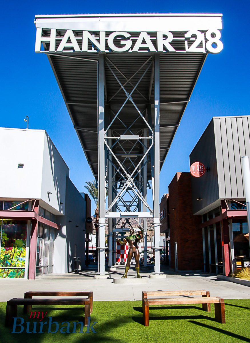Green Lantern John Stewart Statue Unveiled at Burbank Empire Center ...