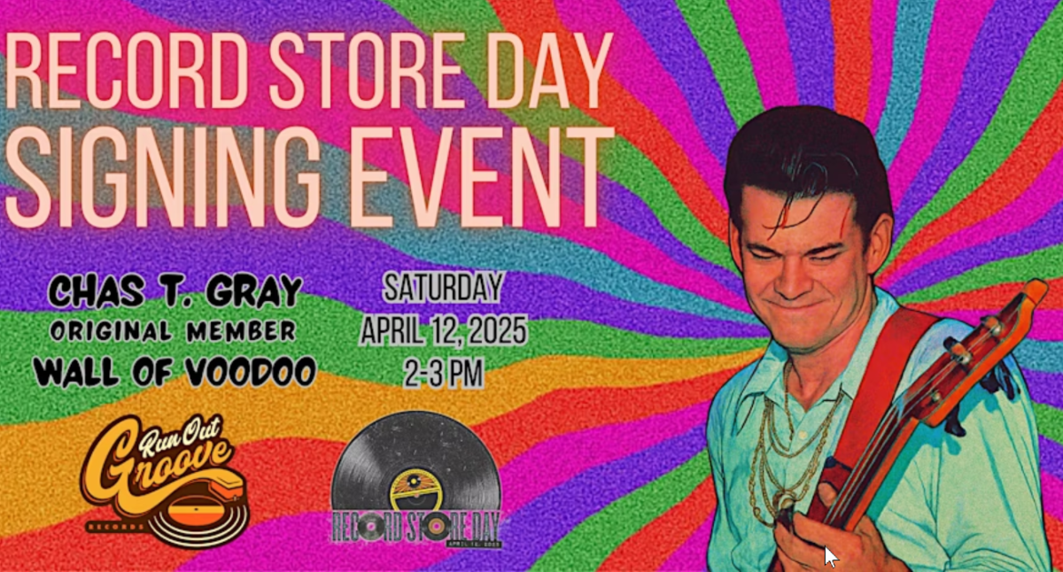 Chas T. Gray, keyboardist of Wall of Voodoo, to Sign Copies of the Band ...