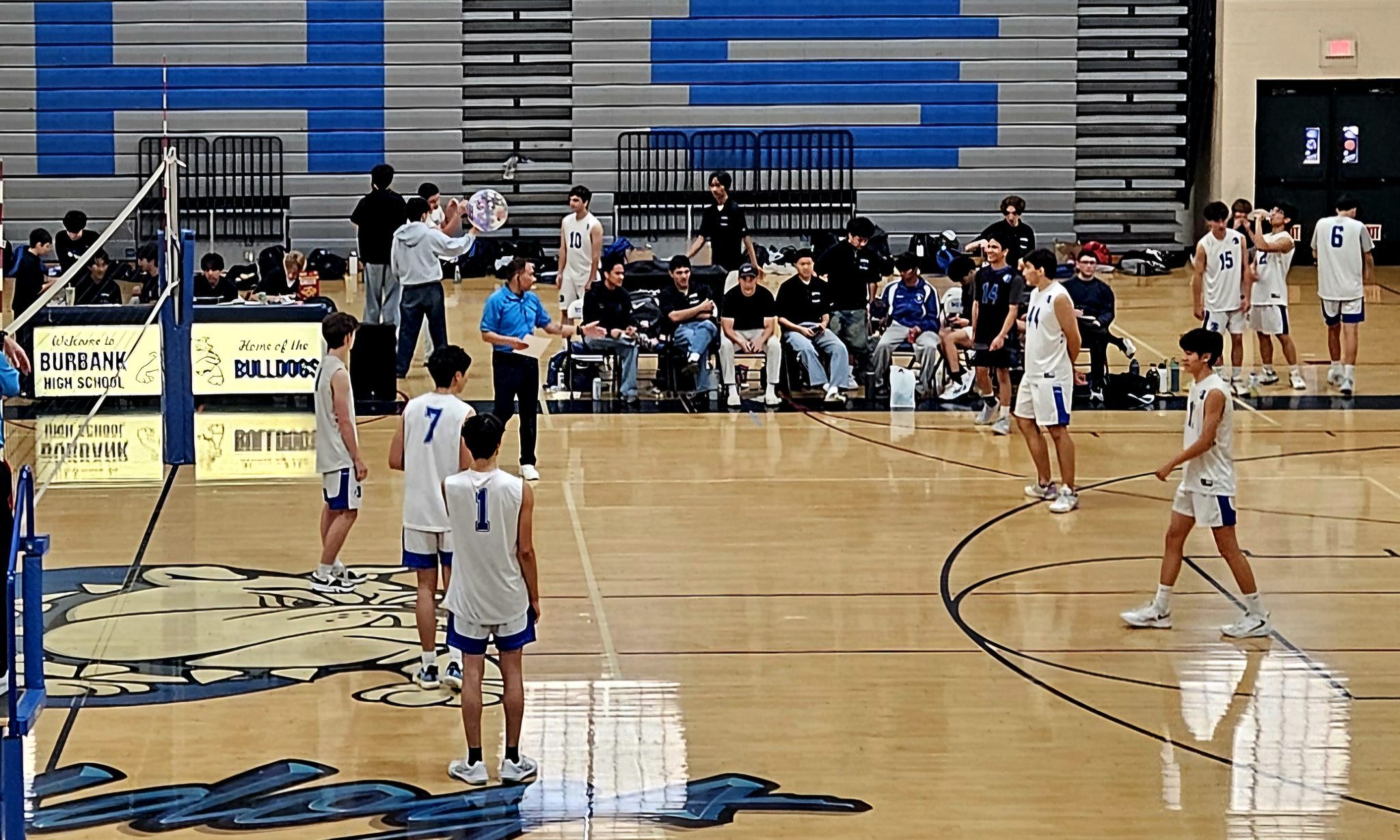 Burbank Boys Volleyball Sweeps Visiting Glendale - myBurbank